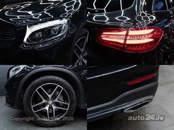 Black Mercedes-Benz GLC-Class 2016 in Tallinn, with an engine capacity of 2.10 L and mileage of 160 thousand km for 24895 €, photo 4 on AUTOMOTO.COM.LV