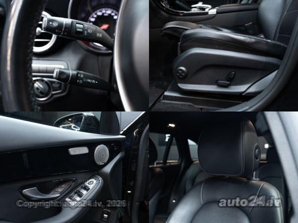 Black Mercedes-Benz GLC-Class 2016 in Tallinn, with an engine capacity of 2.10 L and mileage of 160 thousand km for 24895 €, photo 11 on AUTOMOTO.COM.LV