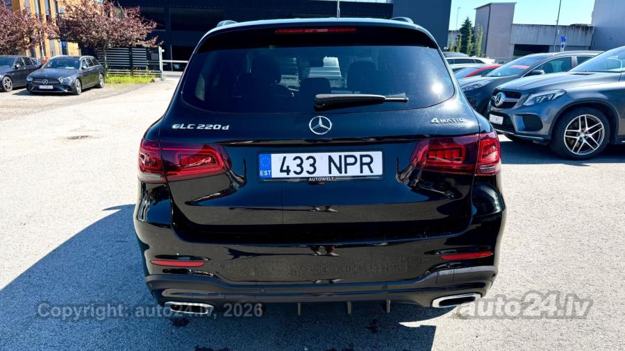 Black Mercedes-Benz GLC-Class 2019 in Tallinn, with an engine capacity of 2.00 L and mileage of 193 thousand km for 27500 €, photo 7 on AUTOMOTO.COM.LV