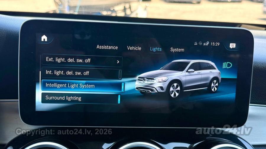 Black Mercedes-Benz GLC-Class 2019 in Tallinn, with an engine capacity of 2.00 L and mileage of 193 thousand km for 27500 €, photo 18 on AUTOMOTO.COM.LV