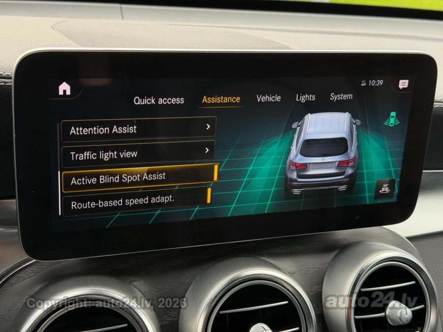 Melns Mercedes-Benz GLC-Class 2020 Pērnava, ar dzinēja tilpumu 2.90 L un nobraukumu 169 tūkst. km par 34900 €, foto 12 vietnē AUTOMOTO.COM.LV