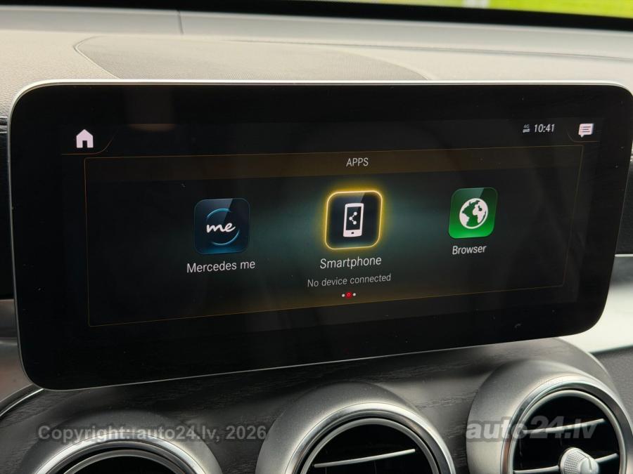 Black Mercedes-Benz GLC-Class 2020 in Parnu, with an engine capacity of 2.90 L and mileage of 169 thousand km for 34900 €, photo 15 on AUTOMOTO.COM.LV