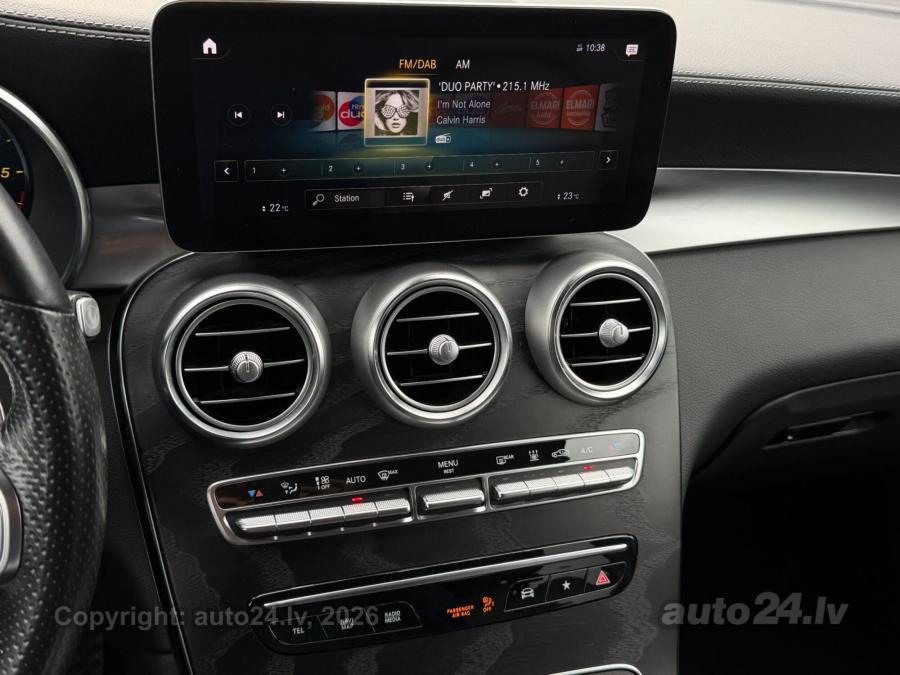 Black Mercedes-Benz GLC-Class 2020 in Parnu, with an engine capacity of 2.90 L and mileage of 169 thousand km for 34900 €, photo 17 on AUTOMOTO.COM.LV