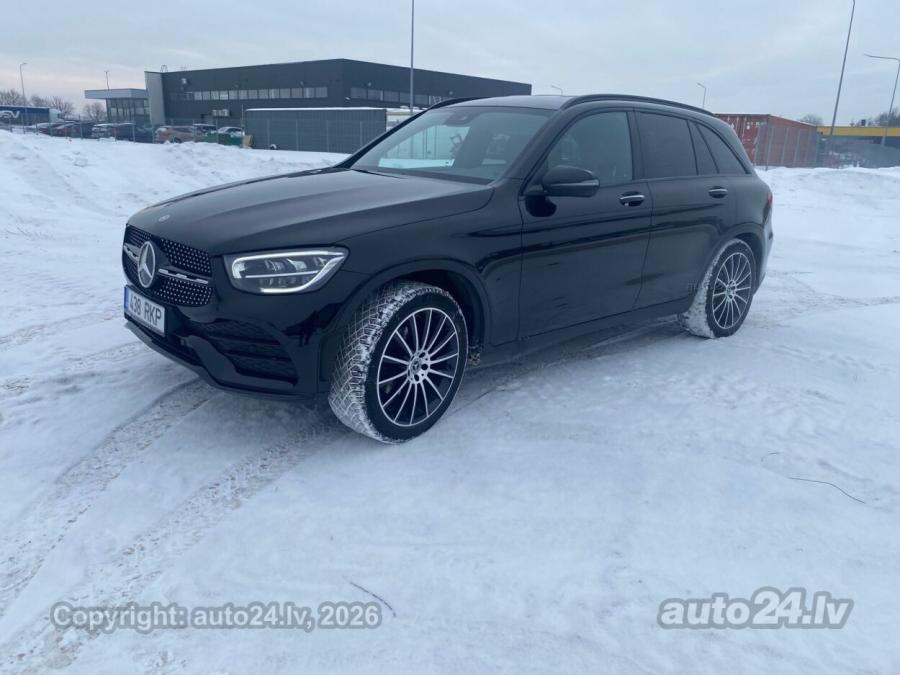 Black Mercedes-Benz GLC-Class 2022 in Tallinn, with an engine capacity of 2.00 L and mileage of 73 thousand km for 29900 €, photo 3 on AUTOMOTO.COM.LV