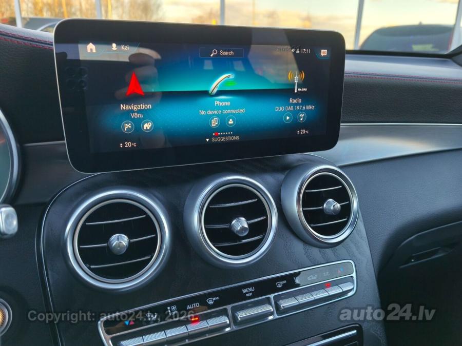 Melns Mercedes-Benz GLC-Class 2022 Tartu, ar dzinēja tilpumu 2.00 L un nobraukumu 84 tūkst. km par 38500 €, foto 13 vietnē AUTOMOTO.COM.LV