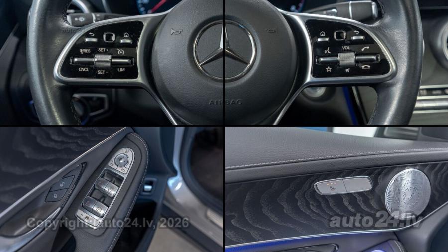 Grey Mercedes-Benz GLC-Class 2020 in Tallinn, with an engine capacity of 2.00 L and mileage of 91 thousand km for 38900 €, photo 15 on AUTOMOTO.COM.LV