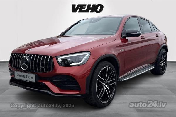 Red Mercedes-Benz GLC-Class 2021 in Parnu, with an engine capacity of 3.00 L and mileage of 40 thousand km for 49990 €, photo 1 on AUTOMOTO.COM.LV