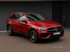 Red Mercedes-Benz GLC-Class 2022 in Tallinn, with an engine capacity of 2.00 L and mileage of 84 thousand km for 43900 €, photo  on AUTOMOTO.COM.LV