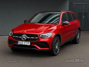 Red Mercedes-Benz GLC-Class 2022 in Tallinn, with an engine capacity of 2.00 L and mileage of 84 thousand km for 43900 €, photo 4 on AUTOMOTO.COM.LV