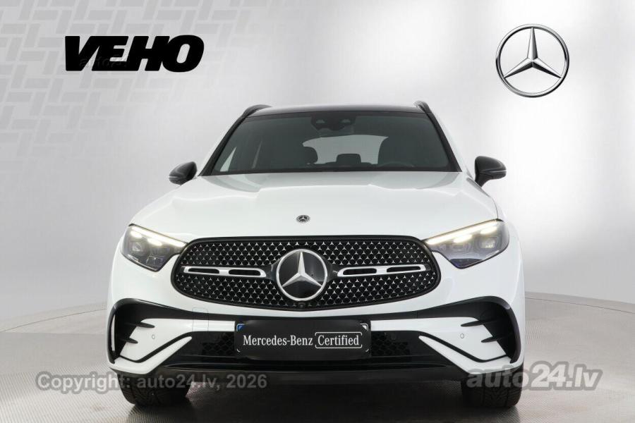White Mercedes-Benz GLC-Class 2024 in Tallinn, with an engine capacity of 2.00 L and mileage of 12 thousand km for 54900 €, photo 6 on AUTOMOTO.COM.LV