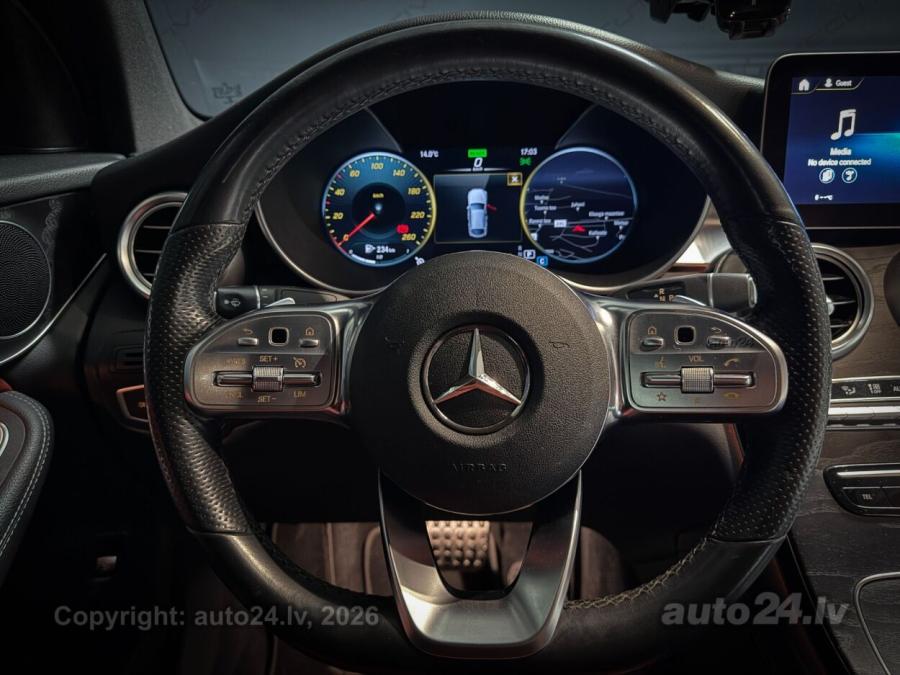 White Mercedes-Benz GLC-Class 2019 in Tallinn, with an engine capacity of 2.00 L and mileage of 132 thousand km for 31990 €, photo 18 on AUTOMOTO.COM.LV
