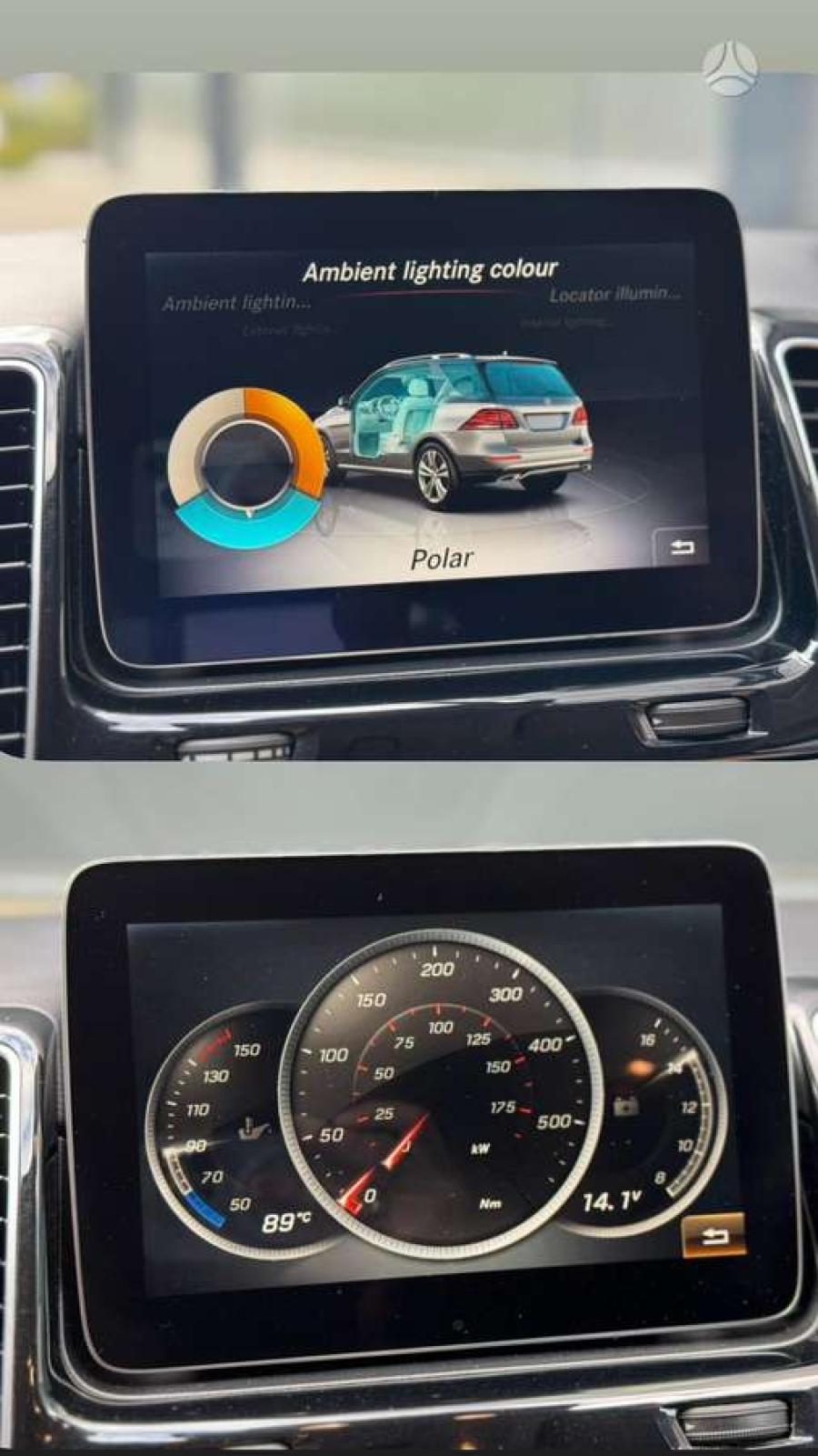 Balts Mercedes-Benz gle-250 2017 Kauņa, ar dzinēja tilpumu 2.14 L un nobraukumu 154 tūkst. km par 18500 €, foto 18 vietnē AUTOMOTO.COM.LV