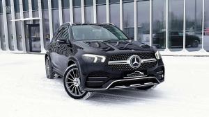 Melns Mercedes-Benz GLE 300 2019 Viļņa, ar dzinēja tilpumu 1.95 L un nobraukumu 233 tūkst. km par 39990 €, foto  vietnē AUTOMOTO.COM.LV