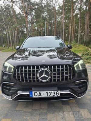 Black Mercedes-Benz GLE 300 2019 in Jurmala, with an engine capacity of 2.00 L and mileage of 162 thousand km for 42000 €, photo  on AUTOMOTO.COM.LV