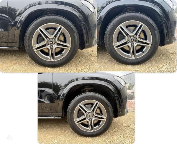 Black Mercedes-Benz GLE 300 2020 in Kaunas, with an engine capacity of 1.95 L and mileage of 186 thousand km for 37500 €, photo 10 on AUTOMOTO.COM.LV