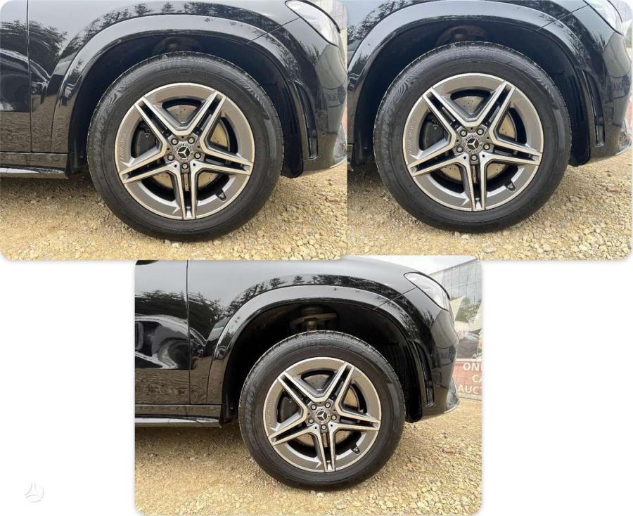Black Mercedes-Benz GLE 300 2020 in Kaunas, with an engine capacity of 1.95 L and mileage of 186 thousand km for 37500 €, photo 11 on AUTOMOTO.COM.LV