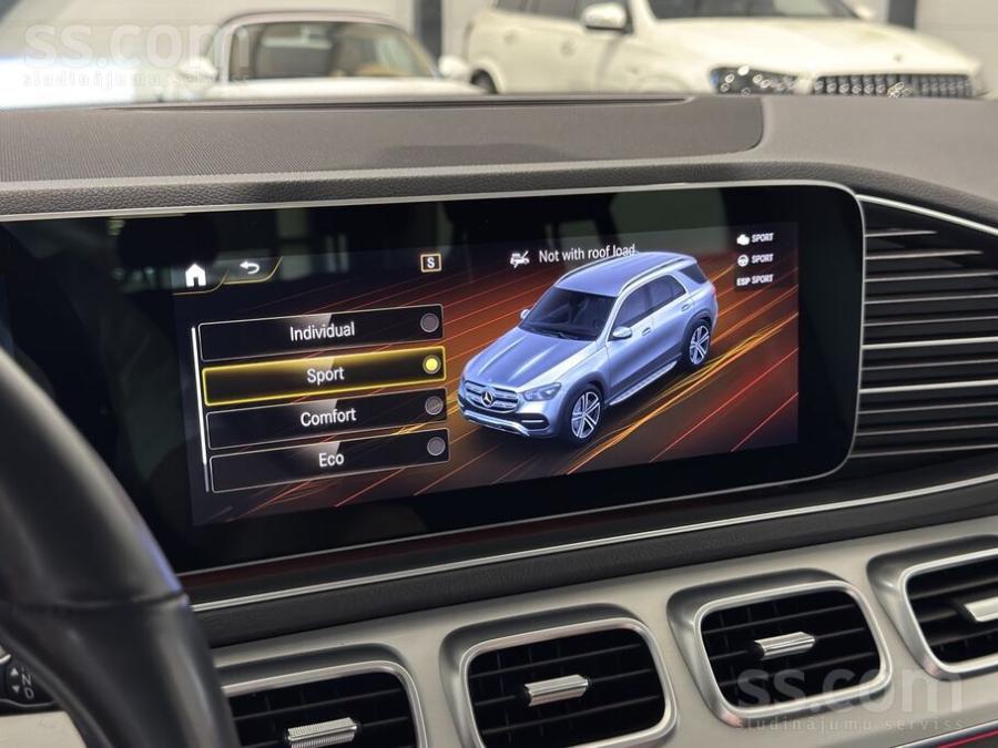 Melns Mercedes-Benz GLE 300 2021 Rīga, ar dzinēja tilpumu 2.00 L un nobraukumu 65 tūkst. km par 49990 €, foto 29 vietnē AUTOMOTO.COM.LV