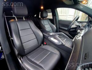 Black Mercedes-Benz GLE 300 2022 in Riga, with an engine capacity of 2.00 L and mileage of 63 thousand km for 65000 €, photo 7 on AUTOMOTO.COM.LV