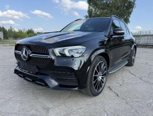 Melns Mercedes-Benz GLE 300 2022 Šauļi, ar dzinēja tilpumu 2.00 L un nobraukumu 229 tūkst. km par 36300 €, foto  vietnē AUTOMOTO.COM.LV