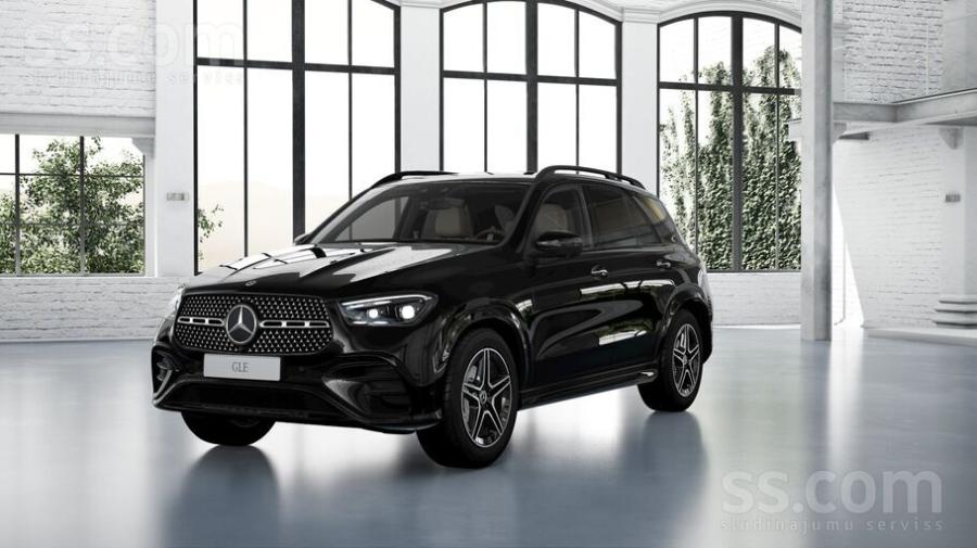 Melns Mercedes-Benz GLE 300 2025 Rīga, ar dzinēja tilpumu 2.00 L un nobraukumu 15 tūkst. km par 78900 €, foto 1 vietnē AUTOMOTO.COM.LV
