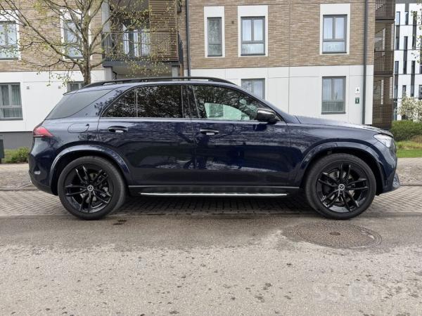 Blue Mercedes-Benz GLE 300 2019 in Riga, with an engine capacity of 2.00 L and mileage of 0 thousand km for 39999 €, photo 8 on AUTOMOTO.COM.LV