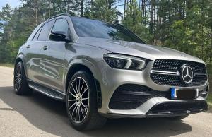 Серый Мерседес ГЛЕ 300 2020 в Алитус, объемом двигателя 1.95 л и пробегом 145 тыс. км за 47999 €, фото 3 на AUTOMOTO.COM.LV