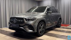Grey Mercedes-Benz GLE 300 2024 in Marupe, with an engine capacity of 2.00 L and mileage of 68 thousand km for 69990 €, photo  on AUTOMOTO.COM.LV