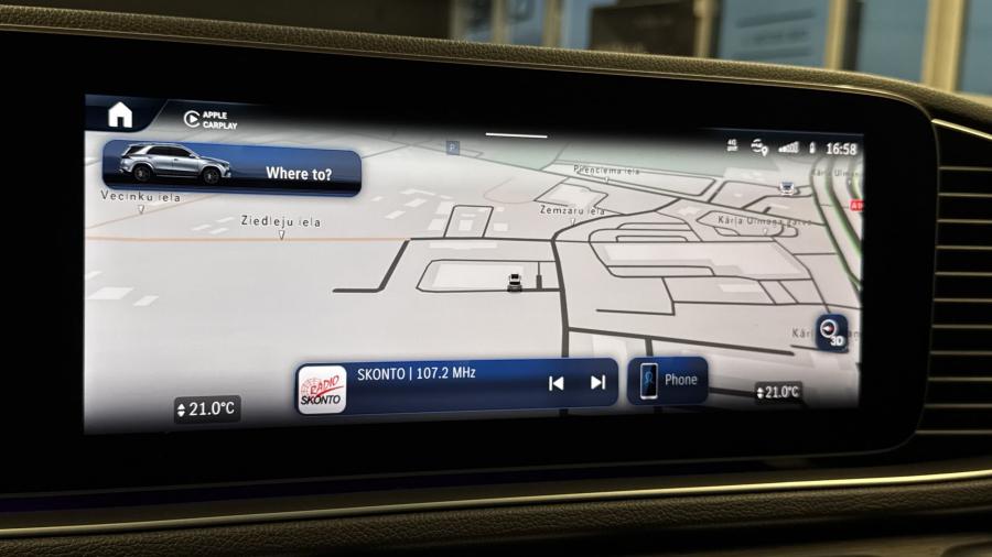 Pelēks Mercedes-Benz GLE 300 2024 Rīga, ar dzinēja tilpumu 2.00 L un nobraukumu 83 tūkst. km par 69990 €, foto 23 vietnē AUTOMOTO.COM.LV