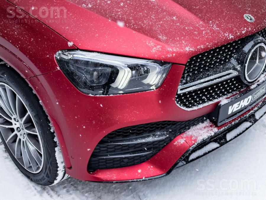 Sarkans Mercedes-Benz GLE 300 2023 Rīga, ar dzinēja tilpumu 2.00 L un nobraukumu 40 tūkst. km par 69900 €, foto 3 vietnē AUTOMOTO.COM.LV