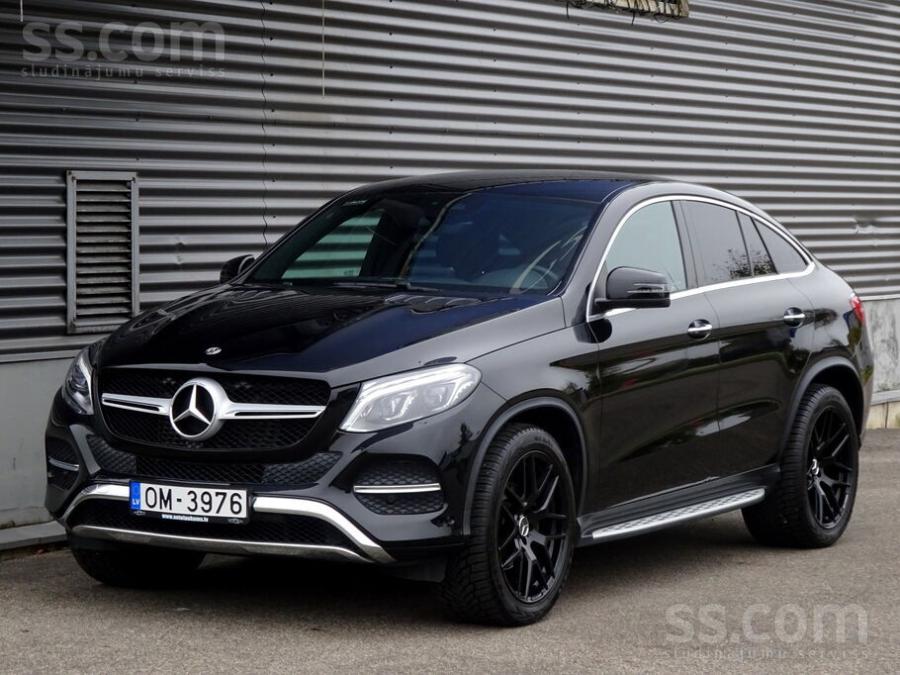 Melns Mercedes-Benz GLE 350 2018 Rīga, ar dzinēja tilpumu 3.00 L un nobraukumu 76 tūkst. km par 41700 €, foto 1 vietnē AUTOMOTO.COM.LV