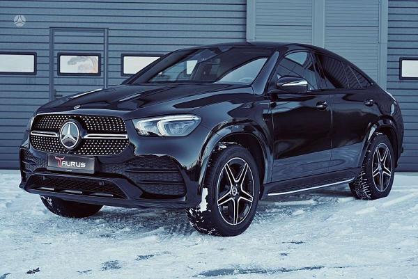 Black Mercedes-Benz GLE 350 2020 in Klaipeda, with an engine capacity of 1.95 L and mileage of 178 thousand km for 49998 €, photo 1 on AUTOMOTO.COM.LV