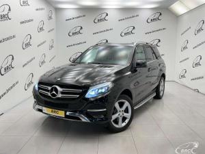 Black Mercedes-Benz GLE 350 2016 in Vilnius, with an engine capacity of 2.99 L and mileage of 109 thousand km for 22500 €, photo  on AUTOMOTO.COM.LV
