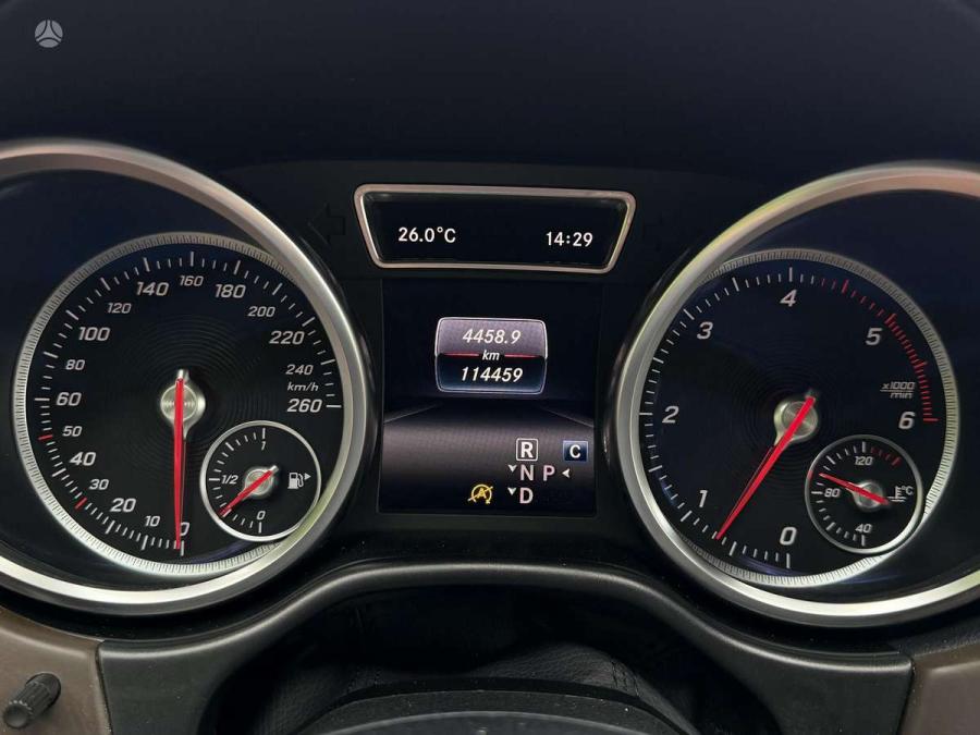 Melns Mercedes-Benz GLE 350 2016 Viļņa, ar dzinēja tilpumu 2.99 L un nobraukumu 114 tūkst. km par 32000 €, foto 33 vietnē AUTOMOTO.COM.LV