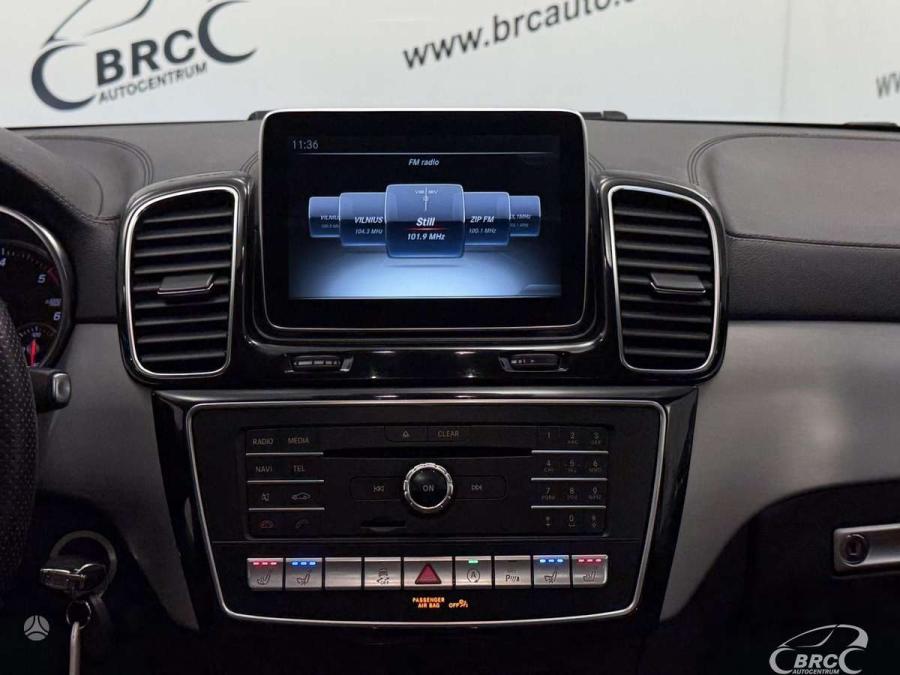 Черный Мерседес ГЛE 350 2016 в Вильнюс, объемом двигателя 2.99 л и пробегом 265 тыс. км за 24900 €, фото 17 на AUTOMOTO.COM.LV