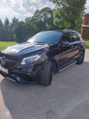 Черный Мерседес ГЛE 350 2016 в Алитус, объемом двигателя 3.00 л и пробегом 266 тыс. км за 20900 €, фото  на AUTOMOTO.COM.LV
