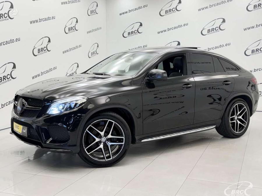 Melns Mercedes-Benz GLE 350 2016 Viļņa, ar dzinēja tilpumu 2.99 L un nobraukumu 240 tūkst. km par 28900 €, foto 1 vietnē AUTOMOTO.COM.LV