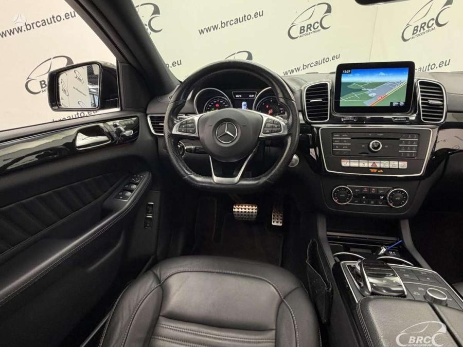 Melns Mercedes-Benz GLE 350 2016 Viļņa, ar dzinēja tilpumu 2.99 L un nobraukumu 240 tūkst. km par 28900 €, foto 16 vietnē AUTOMOTO.COM.LV