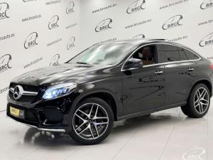 Melns Mercedes-Benz GLE 350 2016 Viļņa, ar dzinēja tilpumu 2.99 L un nobraukumu 265 tūkst. km par 23900 €, foto  vietnē AUTOMOTO.COM.LV