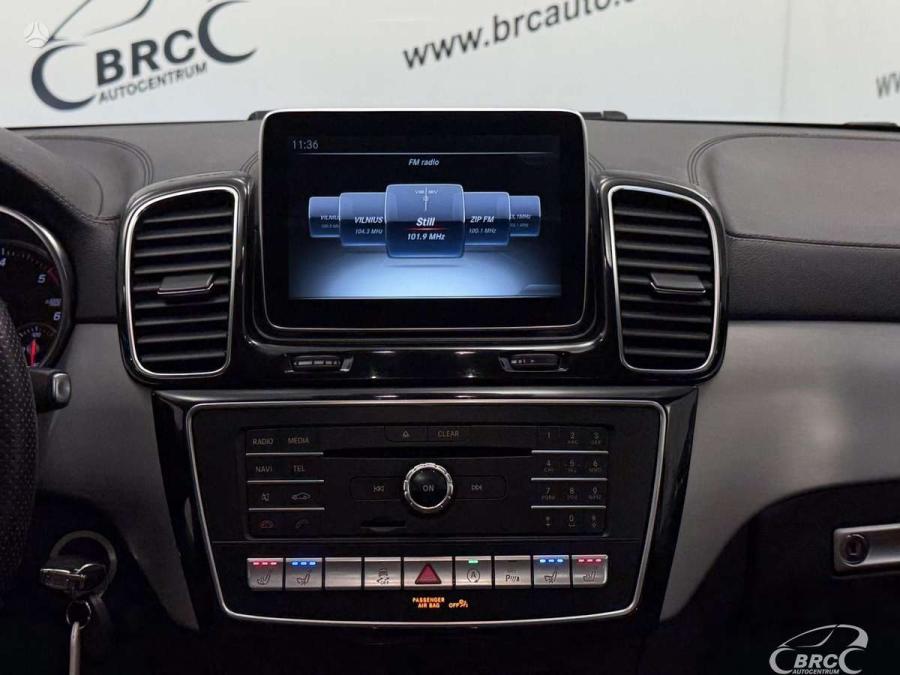 Melns Mercedes-Benz GLE 350 2016 Viļņa, ar dzinēja tilpumu 2.99 L un nobraukumu 265 tūkst. km par 23900 €, foto 17 vietnē AUTOMOTO.COM.LV