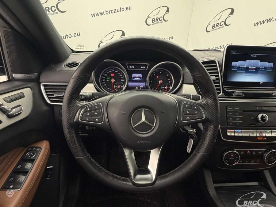 Melns Mercedes-Benz GLE 350 2016 Viļņa, ar dzinēja tilpumu 2.99 L un nobraukumu 265 tūkst. km par 23900 €, foto 31 vietnē AUTOMOTO.COM.LV