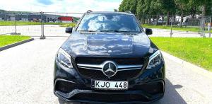 Black Mercedes-Benz GLE 350 2017 in Jonava, with an engine capacity of 3.00 L and mileage of 155 thousand km for 17300 €, photo  on AUTOMOTO.COM.LV