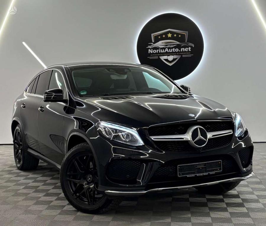 Melns Mercedes-Benz GLE 350 2017 Marijampole, ar dzinēja tilpumu 2.99 L un nobraukumu 265 tūkst. km par 27850 €, foto 1 vietnē AUTOMOTO.COM.LV