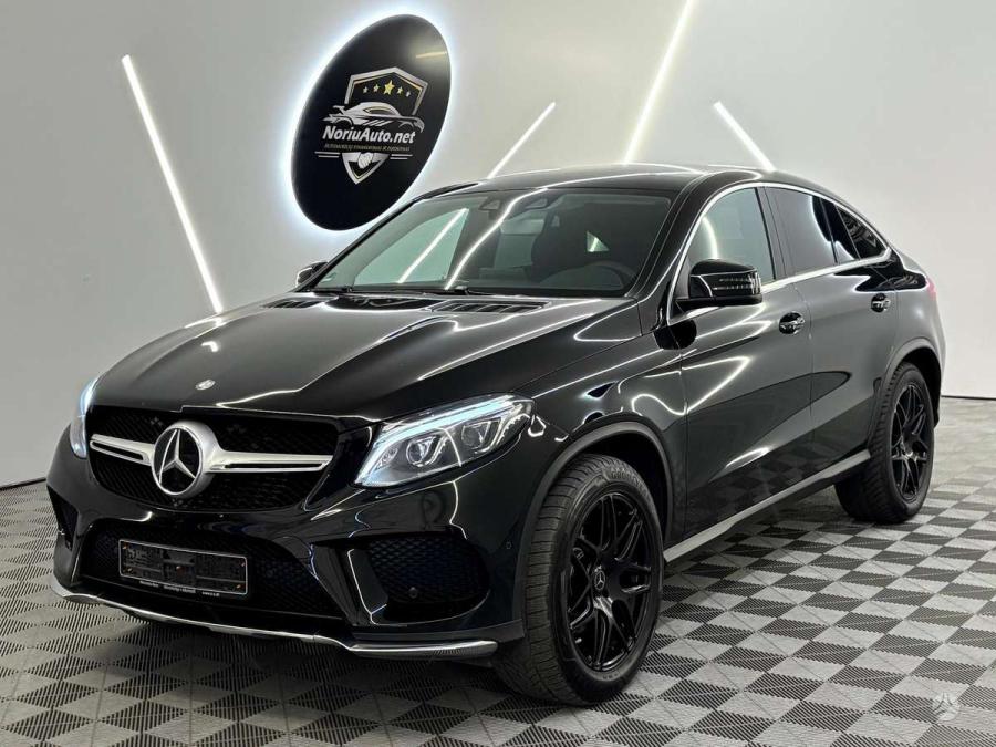 Melns Mercedes-Benz GLE 350 2017 Marijampole, ar dzinēja tilpumu 2.99 L un nobraukumu 265 tūkst. km par 27850 €, foto 24 vietnē AUTOMOTO.COM.LV