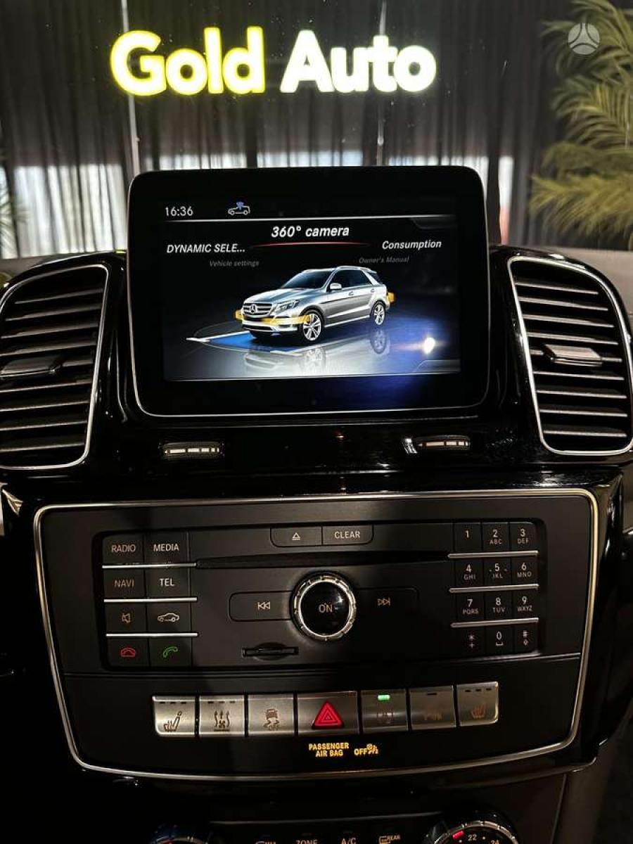 Черный Мерседес ГЛE 350 2017 в Вильнюс, объемом двигателя 2.99 л и пробегом 130 тыс. км за 27000 €, фото 31 на AUTOMOTO.COM.LV