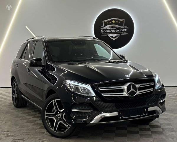 Melns Mercedes-Benz GLE 350 2017 Marijampole, ar dzinēja tilpumu 2.99 L un nobraukumu 271 tūkst. km par 19999 €, foto 1 vietnē AUTOMOTO.COM.LV