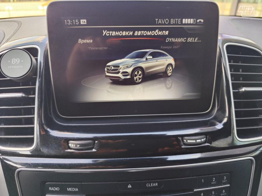 Черный Мерседес ГЛE 350 2018 в Шяуляй, объемом двигателя 3.00 л и пробегом 143 тыс. км за 34900 €, фото 19 на AUTOMOTO.COM.LV