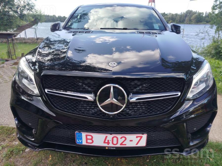 Черный Мерседес ГЛE 350 2018 в Рига, объемом двигателя 3.00 л и пробегом 200 тыс. км за 27700 €, фото 5 на AUTOMOTO.COM.LV