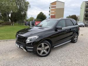 Black Mercedes-Benz GLE 350 2018 in Ventspils, with an engine capacity of 3.00 L and mileage of 309 thousand km for 18500 €, photo  on AUTOMOTO.COM.LV