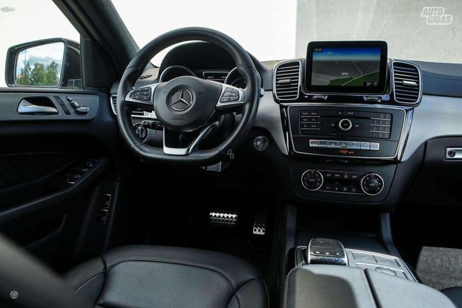 Черный Мерседес ГЛE 350 2019 в Каунас, объемом двигателя 3.00 л и пробегом 196 тыс. км за 34450 €, фото 18 на AUTOMOTO.COM.LV