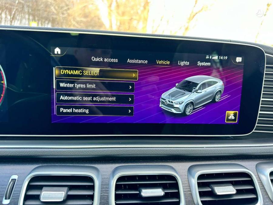Черный Мерседес ГЛE 350 2020 в Каунас, объемом двигателя 2.93 л и пробегом 280 тыс. км за 46755 €, фото 16 на AUTOMOTO.COM.LV